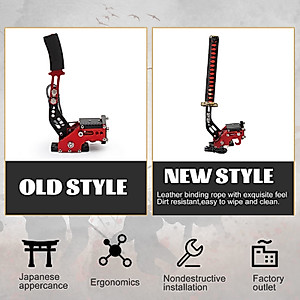 YESHMA 64 Bit USB Katana Handbrake Samurai Sword PC Handbrake Compatible with G25/27/29/920 T500 T300,Professional Gaming Peripherals Using for Racing Games(Without Clamp)