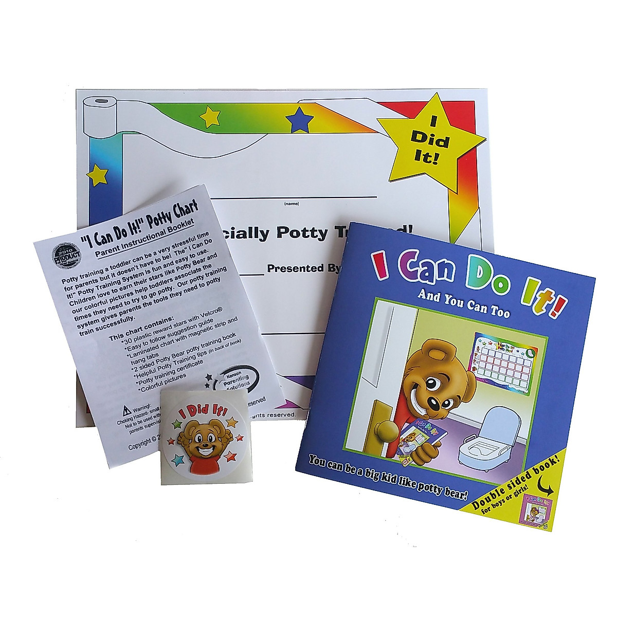 Updated Kenson Kids “I Can Do It!” Potty Chart Toilet Training System!