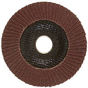 Bosch 2608603653 Angulated K60 Flap Disc for Metal, 0 V, Black/Red, 115 mm