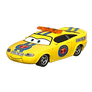 Disney Pixar Cars Charlie Checker 1:55 Scale Metal Car Piston Cup Pace Car