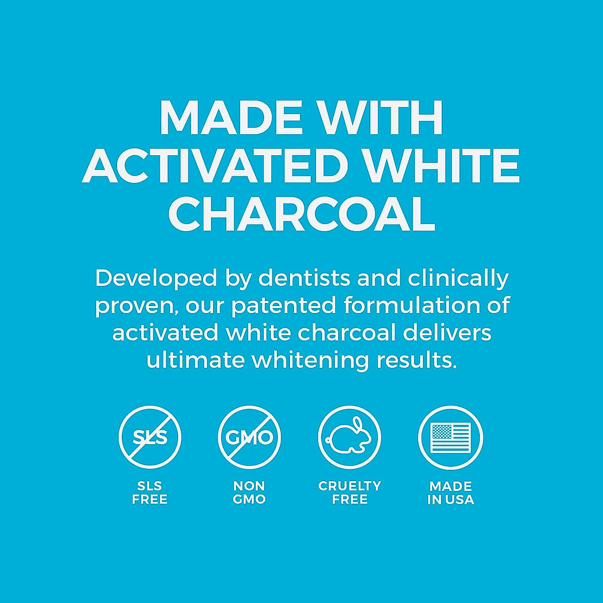 White Birch Activated White Charcoal Powder - Professional Teeth Whitening Charcoal - Natural & Fluoride Free Oral Care (White Charcoal Powder)