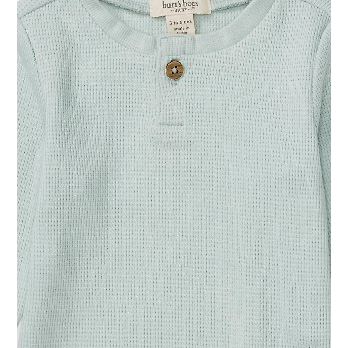 Burt's Bees Baby Baby Bodysuit & Pant Set, 100% Organic Cotton, Hello Bunny, 18 Months