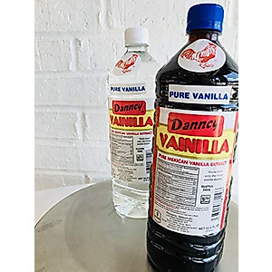 Danncy Pure Vanilla Extract From Mexico 33oz Each 2 Plastic Bottle Lot Sealed