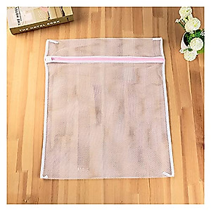 YXXJJ Laundry Ball 5PCS/Set White Coarse Mesh Laundry Bags for Washing Machines Lingerie Laundry Wash Bags Modern PET+PE Polyester Laundry Bag Easy to use (Color : Coarse Mesh Set)