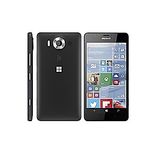 Microsoft Lumia 950 XL RM-1085 32GB Black, Single Sim, 5.7", 20MP, 3GB Ram, Unlocked International Model, No Warranty