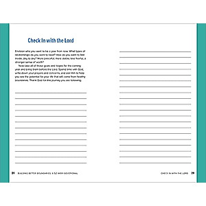 Building Better Boundaries: A 52-Week Devotional: Devotions and Faith-Guided Wisdom to Help You Develop Healthy Relationships