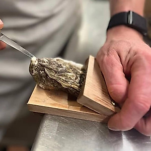 Oyster Clamp, Oyster Shucking Clamp, 2024 Newest Oyster Knife Shucker Set - Safe Fast Essential Seafood Tools (2pcs)