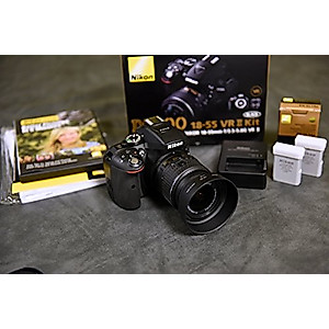 Nikon D5300 DX-format Digital SLR Kit w/ 18-55mm VR II and 55-300mm VR Lens Kit (Black)
