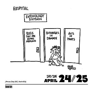 Medical Cartoon-A-Day 2021 Calendar: A Daily Dose of Humor