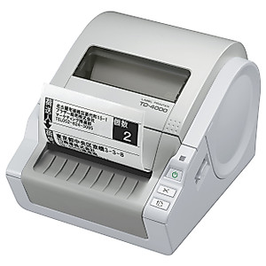 Brother TD-4000 Desktop Label and Barcode Printer