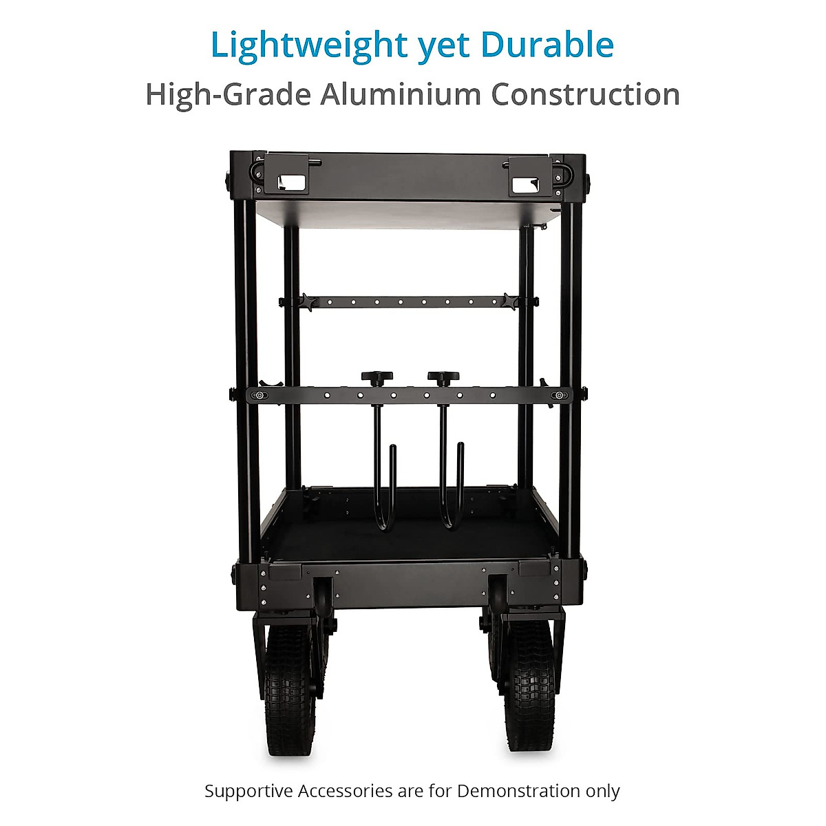 PROAIM Cable Holder Hooks/Hangers for Camera Carts. Helps Organizing Cables/Headphones/Bags/Accessories etc. Durable, Versatile, Quick Swivel, Easy Setup (VCTR-CH)