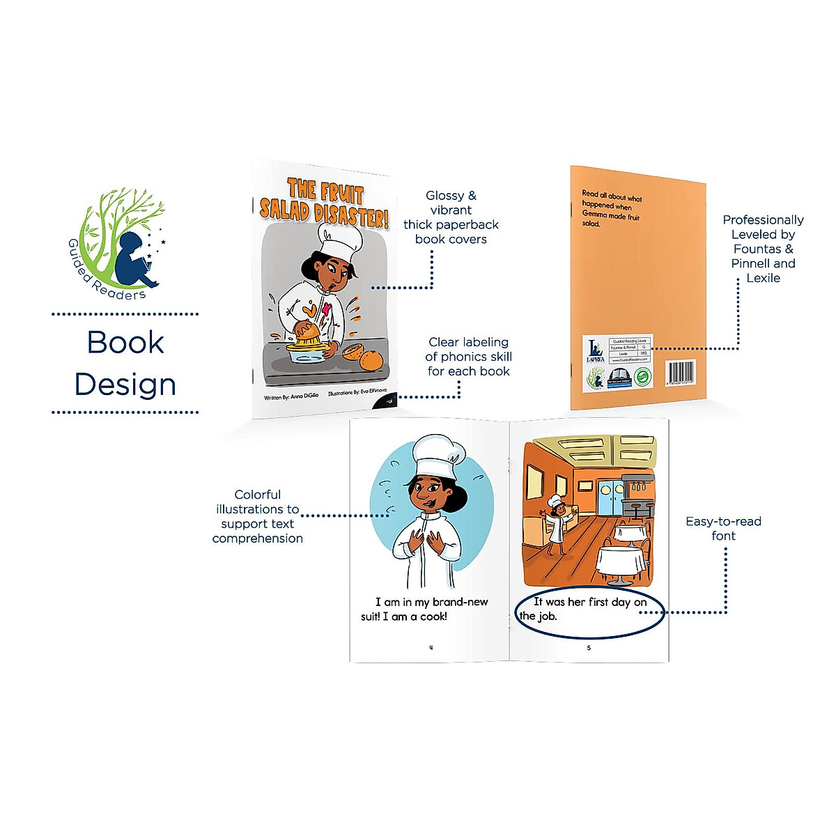 Decodable Readers: 15 Long Vowel Teams Phonics Books for Beginning Readers Ages 4-7 Developing Decoders (Set 8)