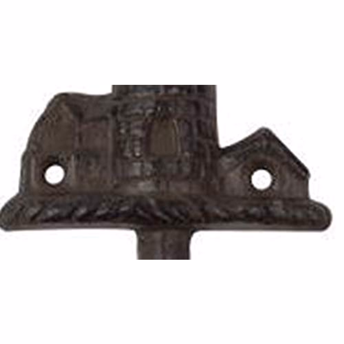 Rustic Heavy Duty Cast Iron Light House Wall Hooks, Set of 2, 5 1/2 Inch