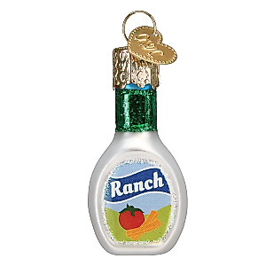 Old World Christmas Gumdrops Mini Ranch Dressing Glass Blown Ornament for Christmas Tree