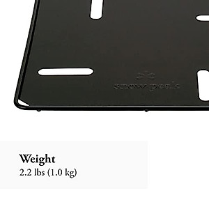 Snow Peak Base Plate, Small, Black