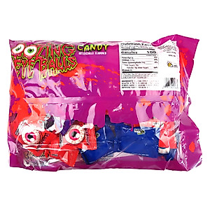 Oozing Eyeballs Jelly-Filled Marshmallow Candy, 6.75 oz Bags in a BlackTie Box (Pack of 2)