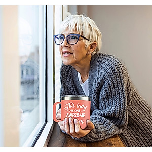 ZAZIKE Mothers Day Gifts for Mom, Women, Wife - Mothers Day Gifts from Daughter, Son - Gifts for Mom from Daughter, Son, Kids - Mom Gifts, Birthday Gifts for Mom, Mom Birthday Gifts, Mom Mug 14 Oz