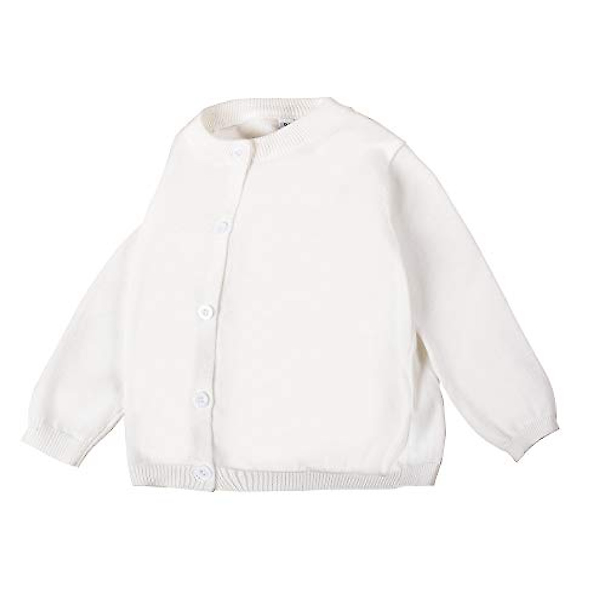 COTTON FAIRY Baby Girl Knitted Cardigan Sweater White 24 Months