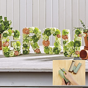 FloraCraft Floral Desert DryFōM 2 Piece Brick 2.6 Inch x 3.4 Inch x 7.8 Inch Green