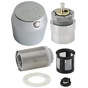 Chicago Faucet 665-RKPABCP 1-3/4" MVP Metering Push Handle