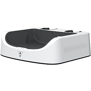 Turtle Beach Fuel Compact VR Charging Station for Meta Quest 2 Virtual Reality Headset & Touch Controllers â€“ 20+ Hour Rechargeable Battery Packs, USB-C Quick Charge, Compact Design - White