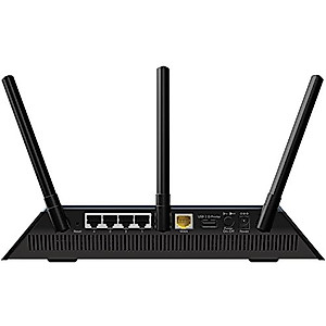 NETGEAR Smart WiFi Router with Dual Band Gigabit for Amazon Echo/Alexa - AC1750, R6400-100NAS (Renewed)