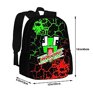 Tondswi Cartoon Backpack for Boys Girls Waterproof 16 Inch Backpacks 1