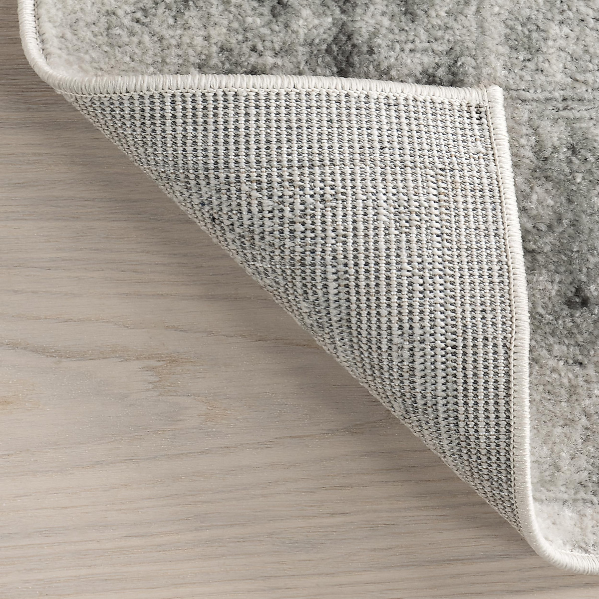 nuLOOM Odell Faded Vintage Area Rug, 4' Square, Ivory