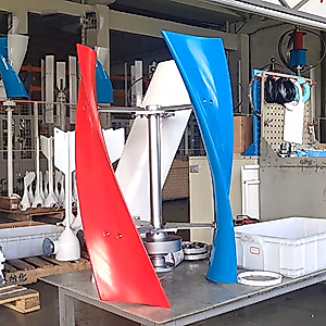 QAZNHODDS 9000W Wind Turbine Generator Kit, 12V 24V 48V 220V with MPPT Controller Wind Turbines Electricity Producer Equipment Home Power Energy Kit,24V