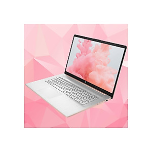HP 2023 Essential 17t Laptop, 17.3" HD+ Touchscreen, Intel Core i7-1355U, 64GB RAM, 2TB SSD, Webcam, HDMI, Backlit Keyboard, Fingerprint Reader, Wi-Fi 6, Windows 11 Home, Pale Rose Gold