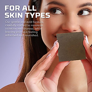 Natural Bar Soap for Men - Vegan Bath Soap Bars Gift Set - Handmade Cold Process Artisan Soap with Essential Oil, Aromatic All Moisturizing Wash Soaps, Fragrant Masculine Scent by Age of Sage (4 Pack)