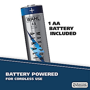 Wahl Lighted Nose, Ear, and Eyebrow Trimmer for Painless Easy to See Facial Hair Trimmer for Men & Women Battery Included. – Model 3023283