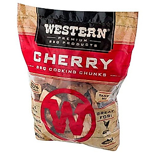 Western BBQ 28081 Smoking Pellet Wood Burning Grill Cooking Chunks, Cherry