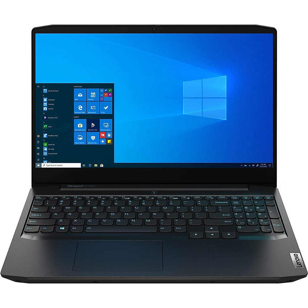 Lenovo IdeaPad Gaming 3 15.6" FHD IPS 120Hz Gaming Laptop, Ryzen Core 7-4800H, Webcam, Backlit Keyboard, USB-C, HDMI, NVIDIA GeForce GTX 1650 Ti 4GB GDDR6, 32GB RAM, 512GB PCIe SSD, Windows 10 Home