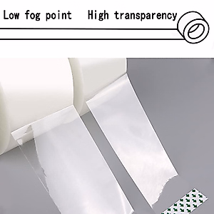 BAIYEUSO Packing Tape,Clear Packaging Tape 6 Rolls,Shipping Tape for Moving Boxes, Shipping, Office,1.88 Inch x 60 Yards,Total 120 Yards (6, Transparent)