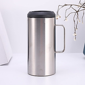 KOHYUM Cooler, 40oz Vacuum Insulated Mug and Bottle Cooler Double Wall Can Holder Insulator