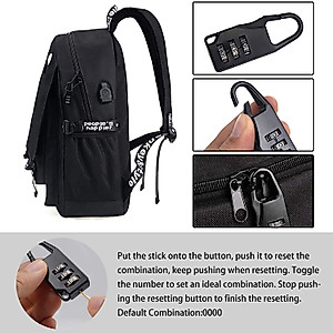 Anime Laptop Backpack for Boys, Kodama School Bags Bookbags for Teen Boys