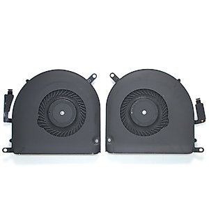 Padarsey Original Replacement CPU Cooling Fan Left and Right Set Compatible for 15" MacBook Pro A1398 2013 2014 2015 Series, Compatible Part Number KDB06105HCA03AEL KD06105HCA04AEM