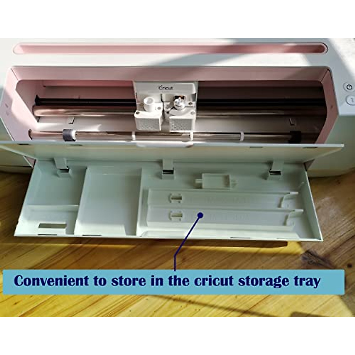 Extension Tray Compatible with Cricut Maker3 Maker,Extender Tray Compatible with Cricut Mat,Cutting Mat Extender Support For Maker3 Maker Series (Not Compatible with Air Series) (White)