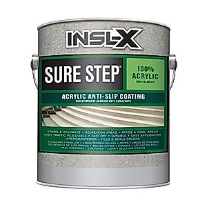 INSL-X SU092209A-01 Sure Step Acrylic Anti-Slip Coating Paint, 1 Gallon, Desert Sand
