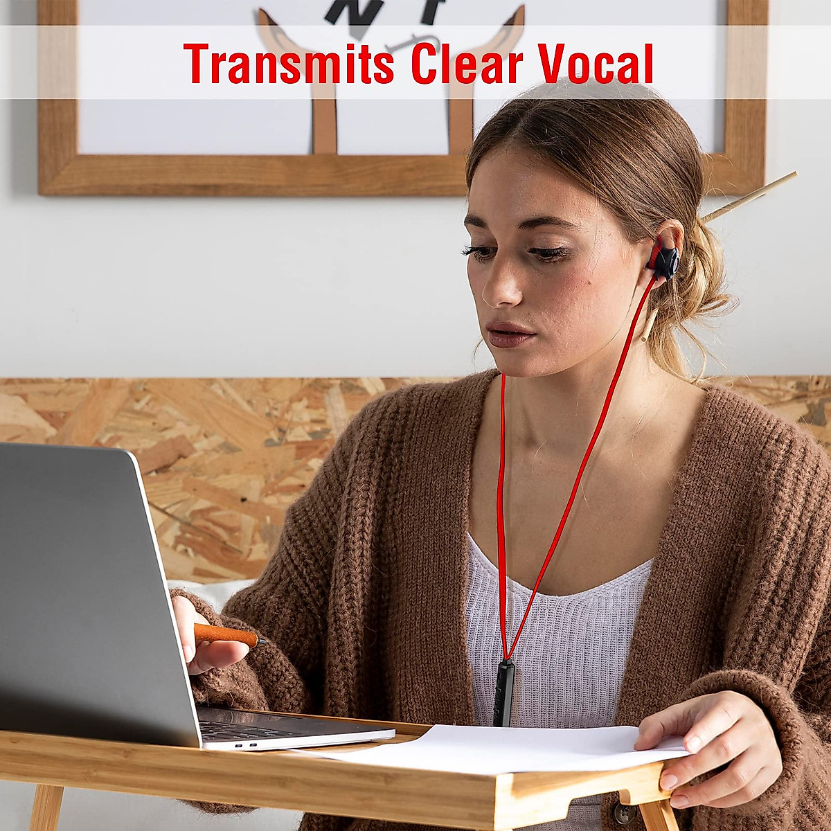 BlueFire Wired Gaming Earphone 3.5 MM E-Sport Earphone Noise Cancelling Stereo Bass Gaming Headphone with Adjustable Mic for PS4, Xbox One, Laptop, Cellphone, PC (Red)