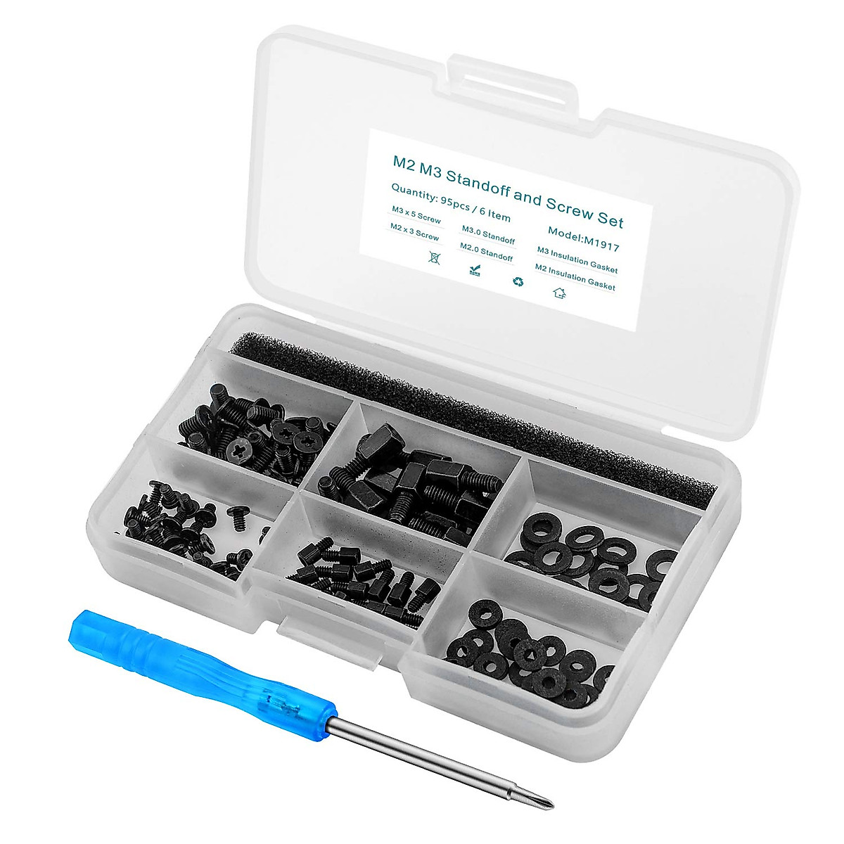 M2.0 M3.0 Standoff and Screw Set Laptop Notebook Personal Computer SSD HDD Screws Kit for SSD Memorial Motherboard HDD