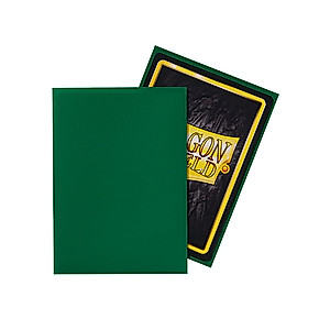 Dragon Shield Matte Green 100 Protective Sleeves