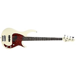 Peavey Milestone Bass Guitar, Ivory