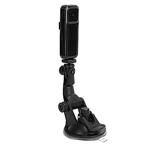 Kadimendium WiFi Sports Camera, Wearable Camera 1080P One Button Operation with Suction Cup for Video Shooting