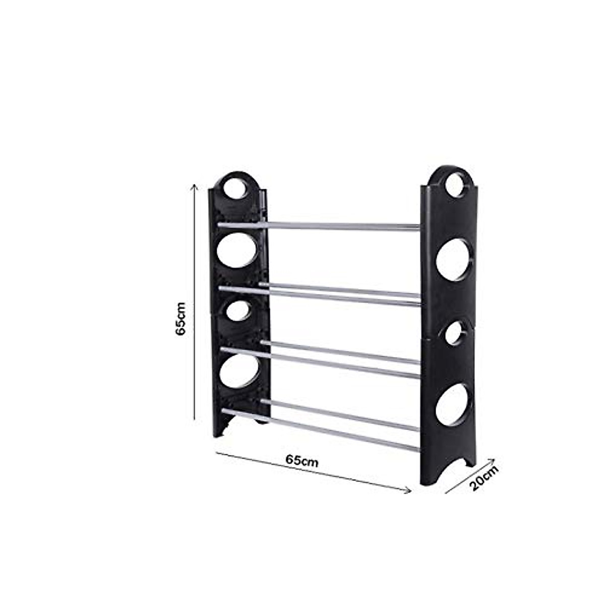 TAZSJG 4 Tiers Shelf Shoes Shoe Rack Storage Organizer Stand Cupboard Tower Exquisitely Designed Durable Gorgeous