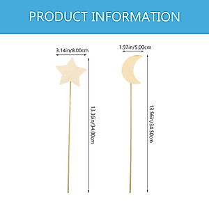 12pcs DIY Fairy Stick Graffiti Wand Fairy Wand Wedding Decor Party Props Witch Toy Unfinished Wand Graffiti Props Angel Wand Party Decor Graffiti Stick Blank Wand Party Wand