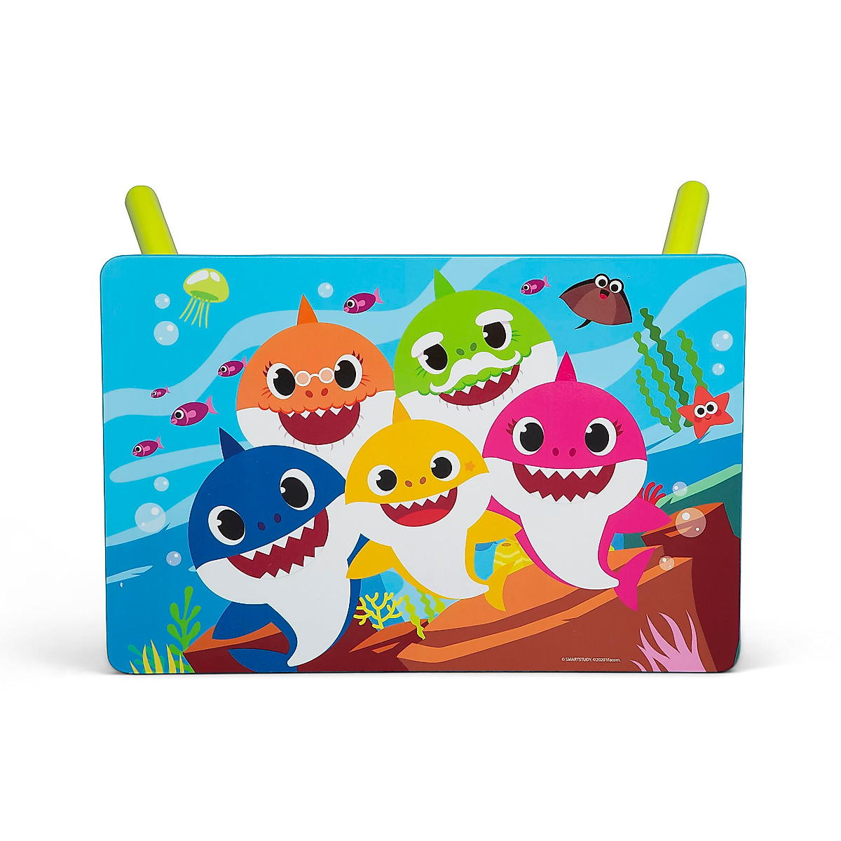 Baby Shark Table and Chair Set by Delta Children, Blue