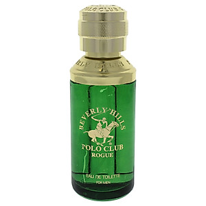 Beverly Hills Polo Club Rogue Eau de Toilette Spray for Men, 3.4 Ounce