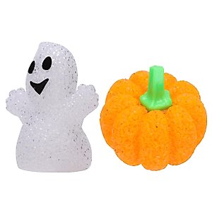 ABOOFAN 2 Pcs Halloween Crystal Small Night Lamp Pumpkin LED Light Pumpkin Plastic Light Plastic Halloween Light Halloween Party Night Light Halloween Decorative Light Halloween Props car